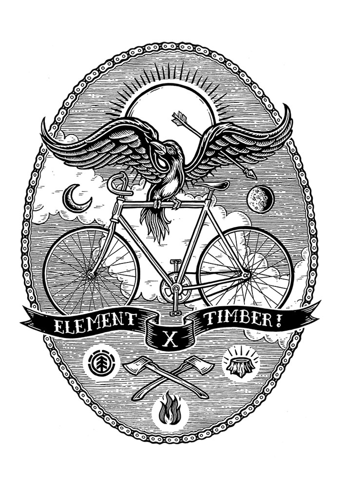 Timber! Print & Colour | Element